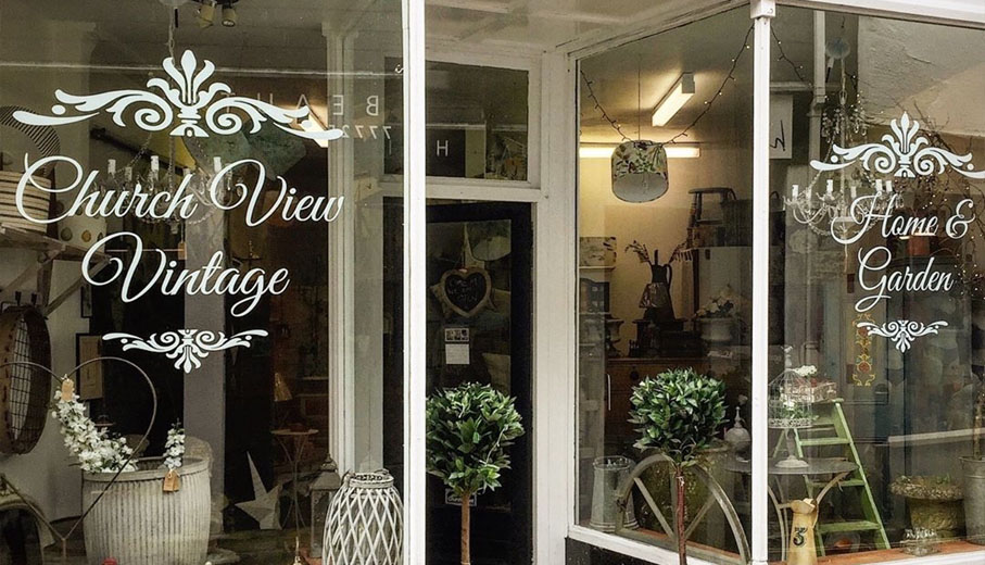 Vinyl window graphics and window films Cornwall| More Creative